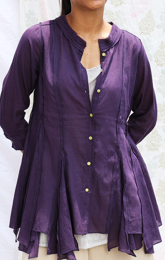 Russian Violet Pixie Shirt – Ihaworld